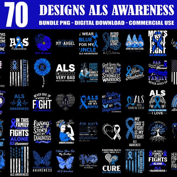 Als Awareness Ribbons - Etsy