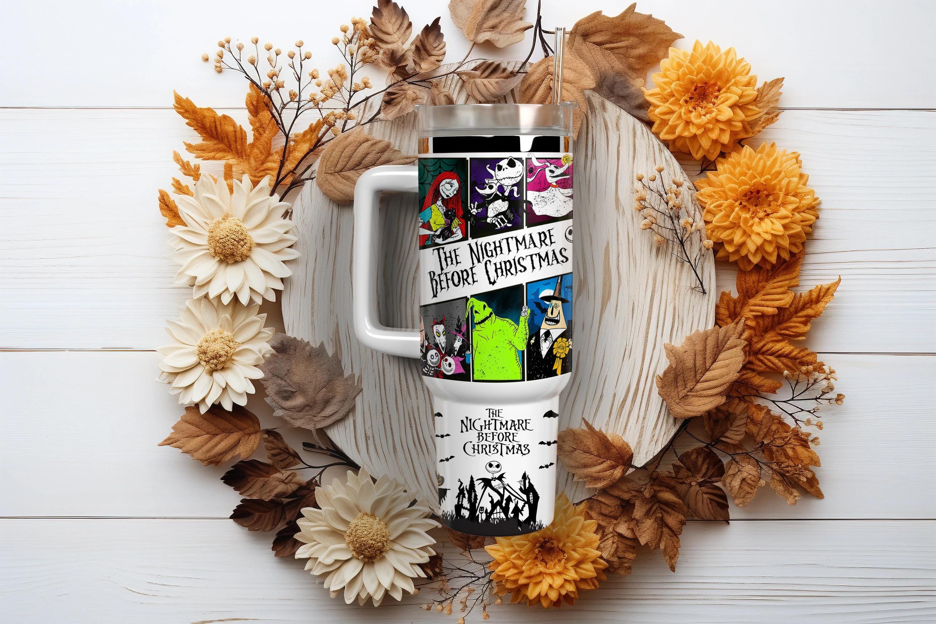 Movie Characters 40oz Tumbler Wrap Png, Halloween Characters 2 Pieces ...