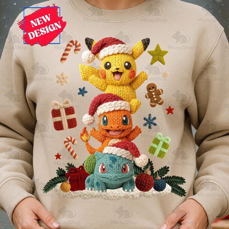Latch Hook Yarn Crochet Poke Monster Christmas Png, Video Game Faux ...