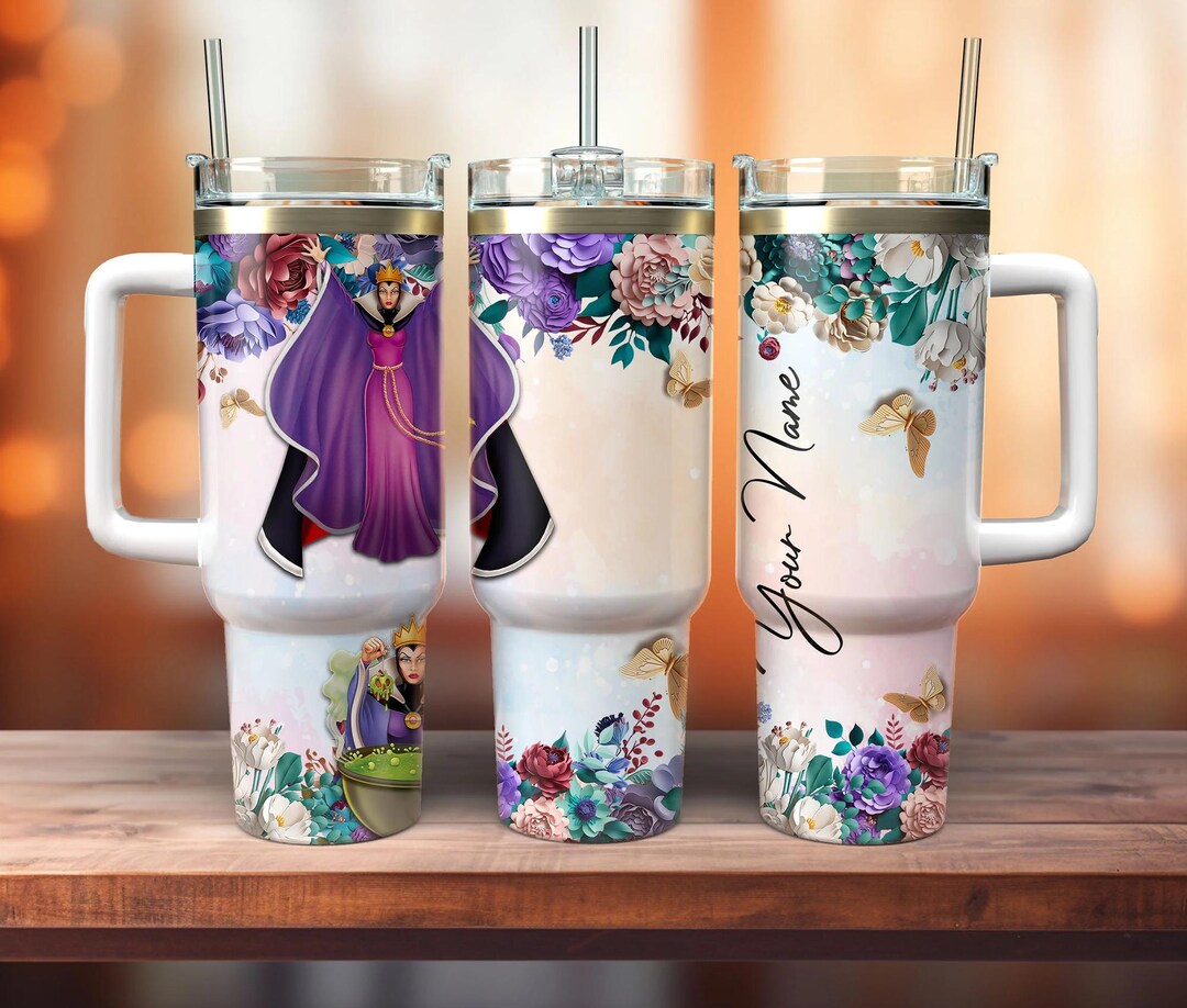 Custom Villain Characters 40oz Tumbler Wrap Png, Cartoon Characters 2 ...