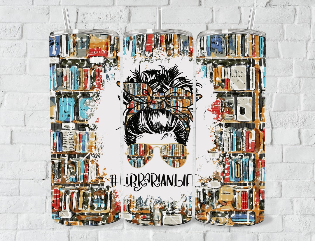 Librarian Life 20oz - Etsy