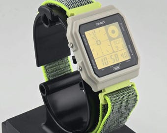 Casio LF20W-8A Modified | POP Gray | With Orange Tint | Orange and Grey ...