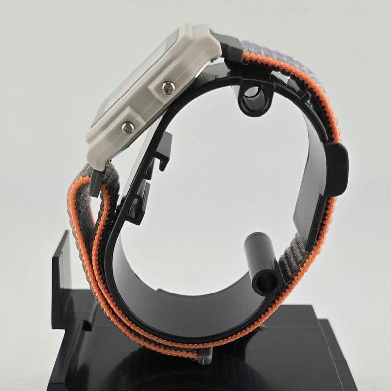 Casio LF20W-8A Modified | POP Gray | With Orange Tint | Orange and Grey ...