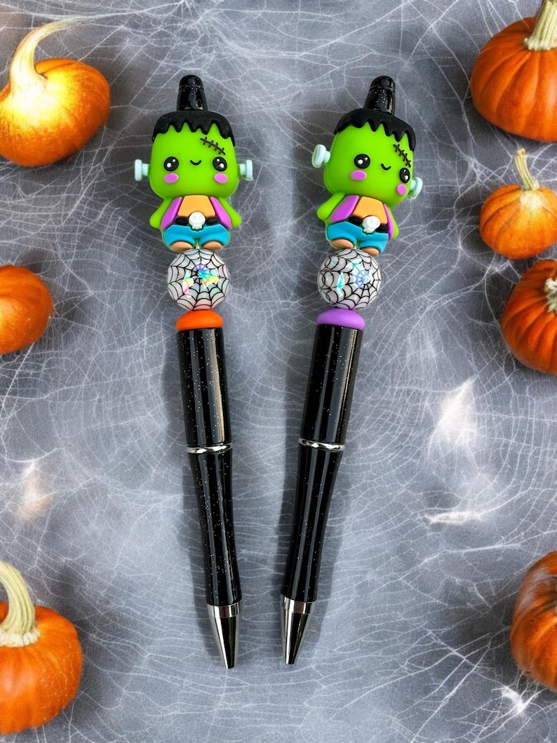 Pluma del monstruo de Frankenstein, especial de Halloween - Etsy México