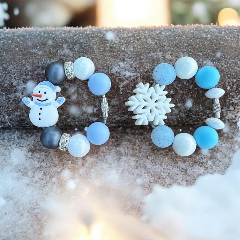 Snowman Charm Stanley - Etsy