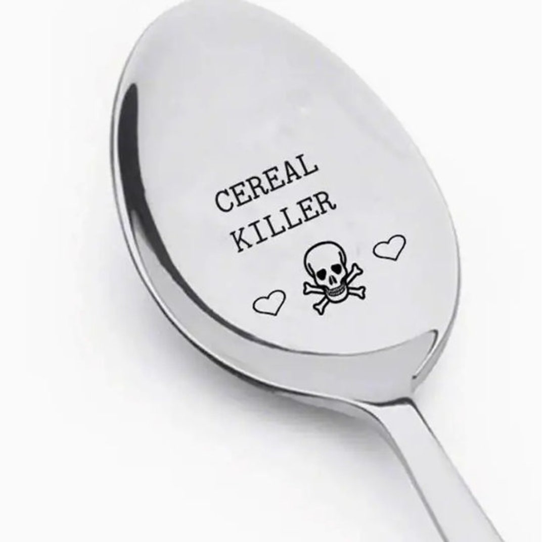 Cereal Killer Spoon Gag Gift Funny - Etsy