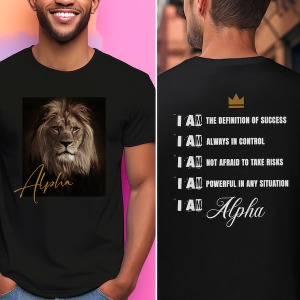 Alpha Male T Shirt - Etsy