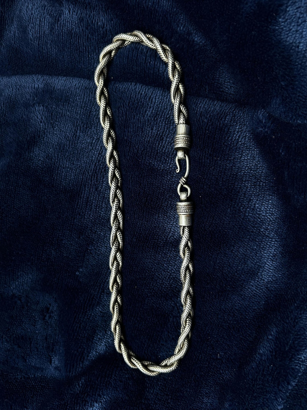 925 Sterling Silver Flat Bold Rope Chain for Men and Boys Unique Rope ...