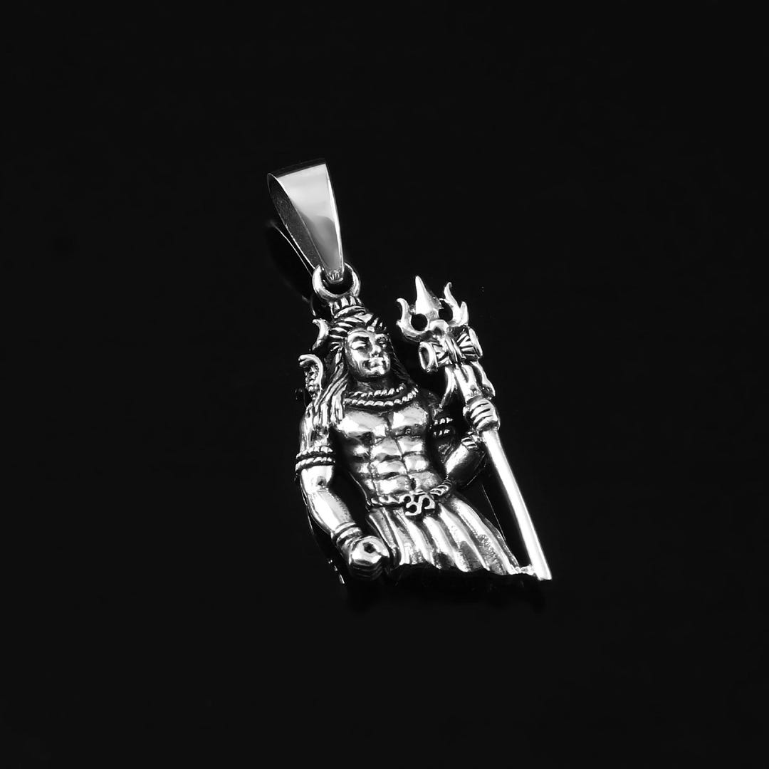 Shiv Pendant/locket for Men and Women Mahadev Bholenath 925 Sterling ...