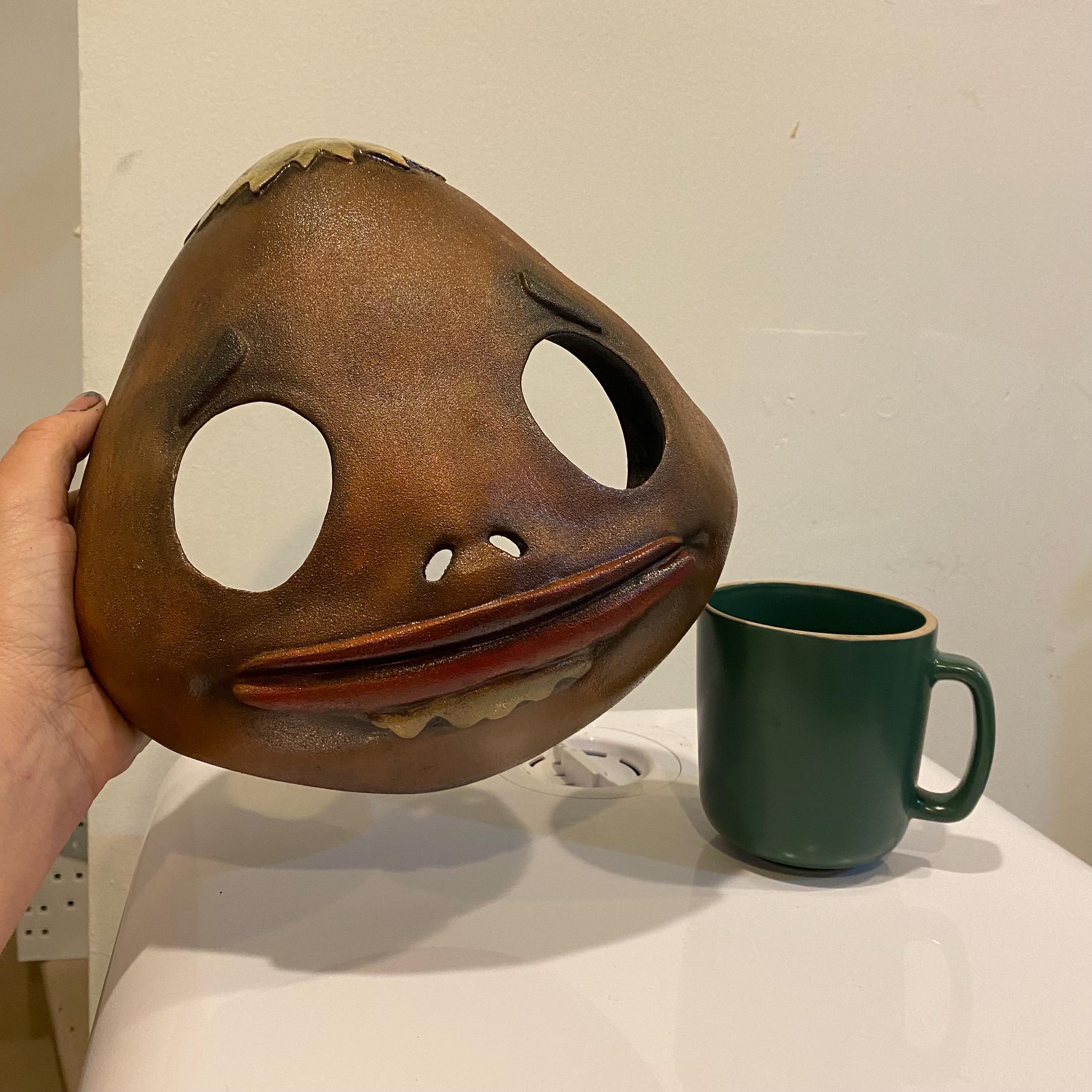 Handmade Goron Mask Zelda Majora's Mask 3D Printed, Painted ...
