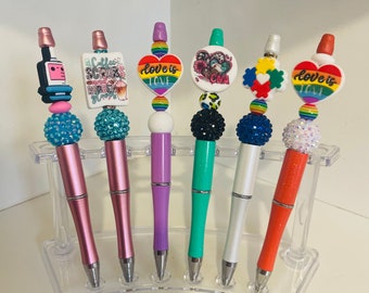 Custom Beaded Pens Made to Order - Etsy