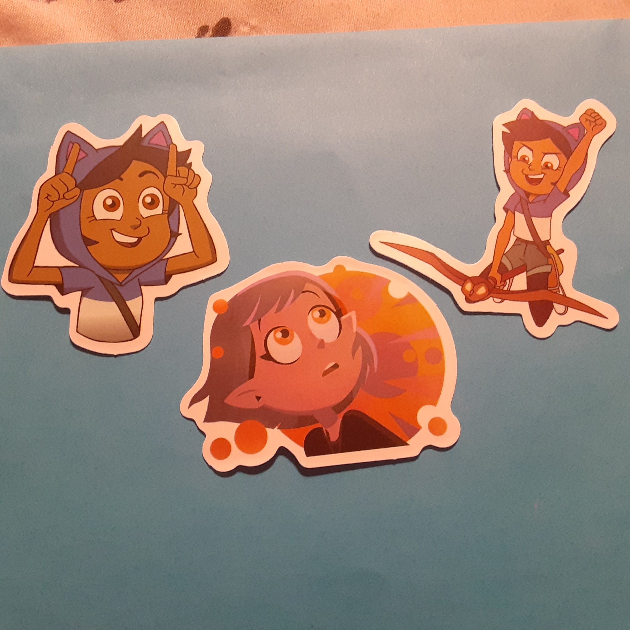 3 Pack Stickers the Owl House Amity Luz - Etsy