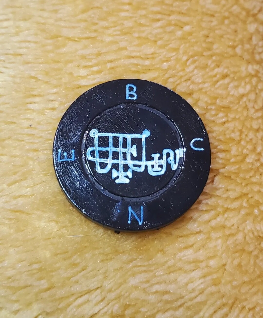 Lord Bune Infernal Sigil Wooden Altar Tile - Etsy UK