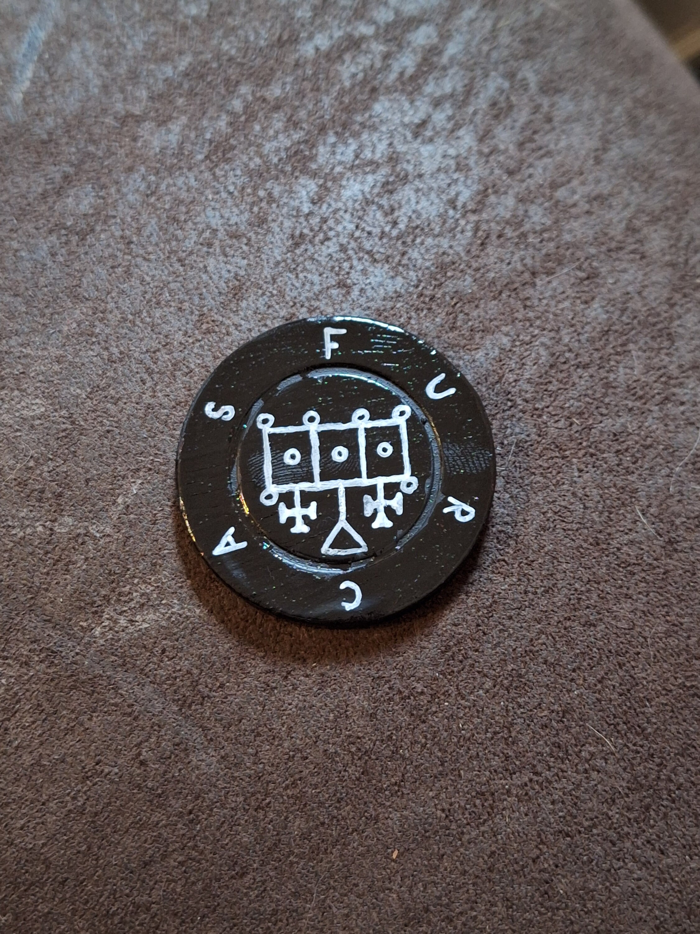 Furcas Infernal Sigil Wooden Altar Tile - Etsy