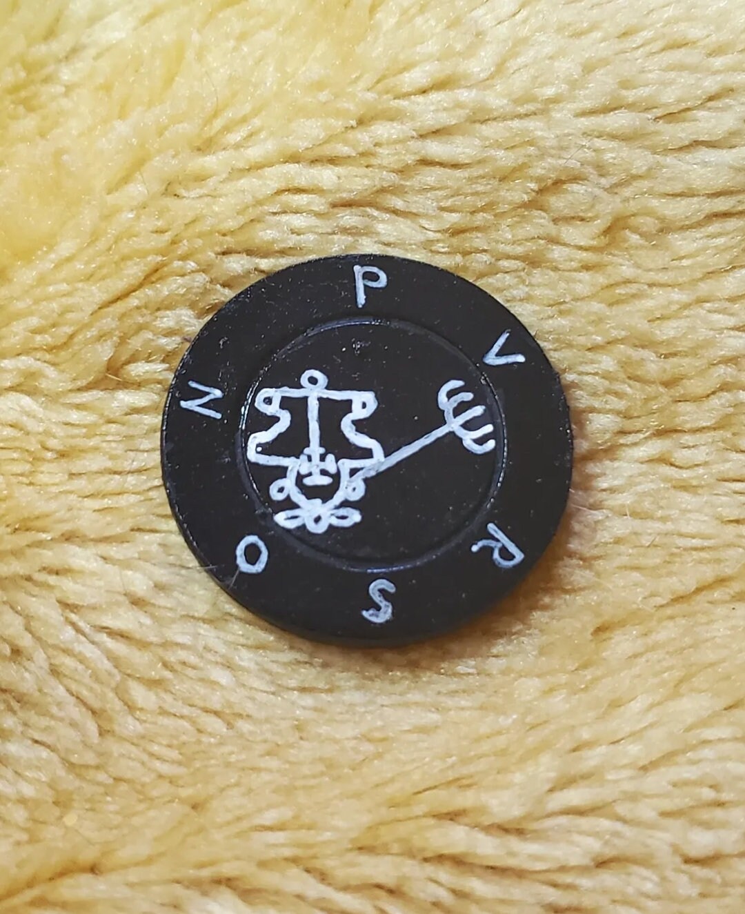 King Purson Infernal Sigil Wooden Altar Tile - Etsy