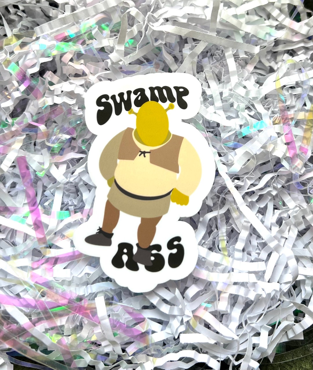 Swamp Ass Sticker Sarcastic Sticker Relatable Sticker Funny Sticker ...