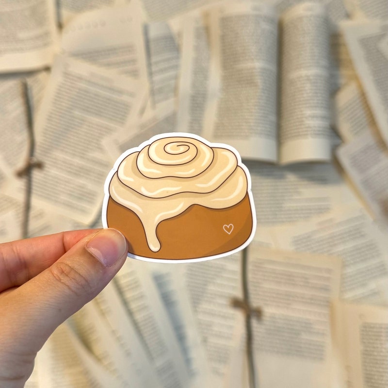 Cinnamon Roll Stickers - Etsy