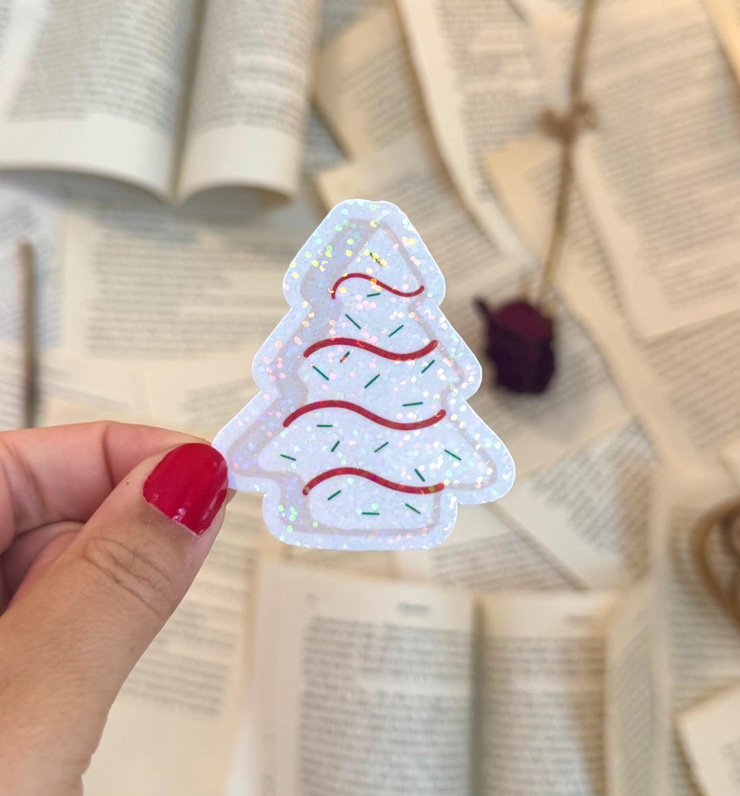Little Debbie Christmas Tree Big Debra Sticker Bookish Gifts Gifts for ...