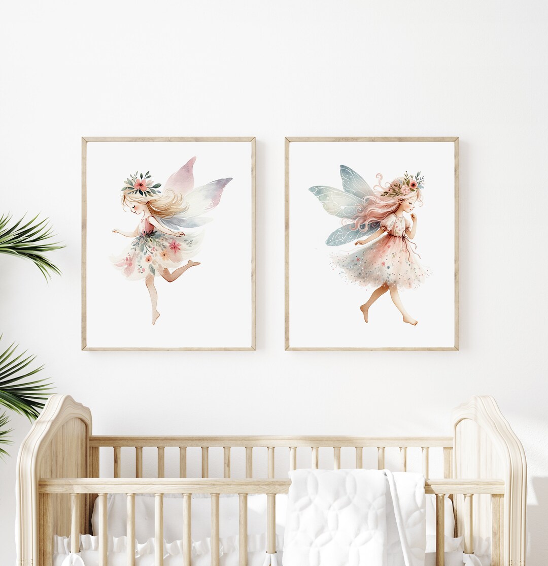 Fairy Art Print | Fairy Room Decor | Fairy Tale Decor | Fairy Print ...