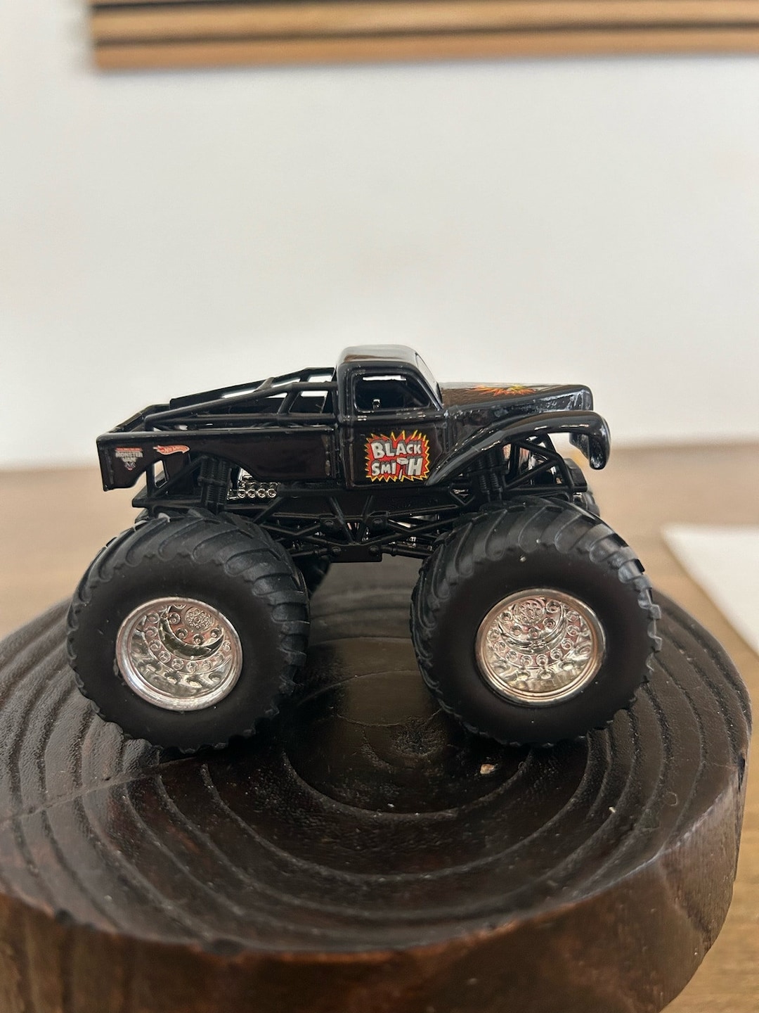 Hot Wheels Monster Jam Blacksmith, Black 1/64 Scale - Etsy UK