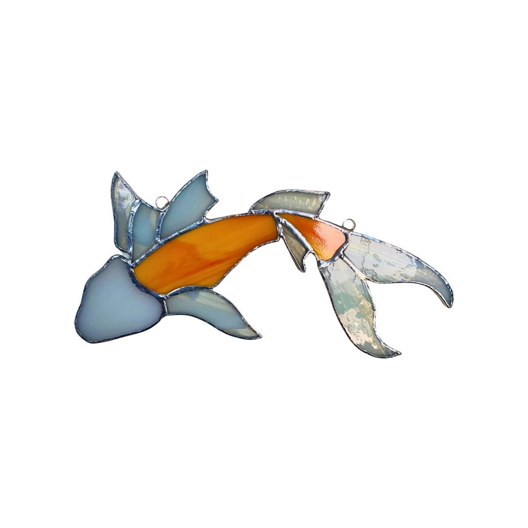 Stained Glass Koi Fish - Etsy