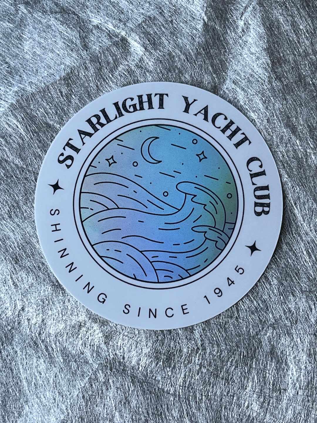 Starlight Y Club Holographic Sticker - Etsy