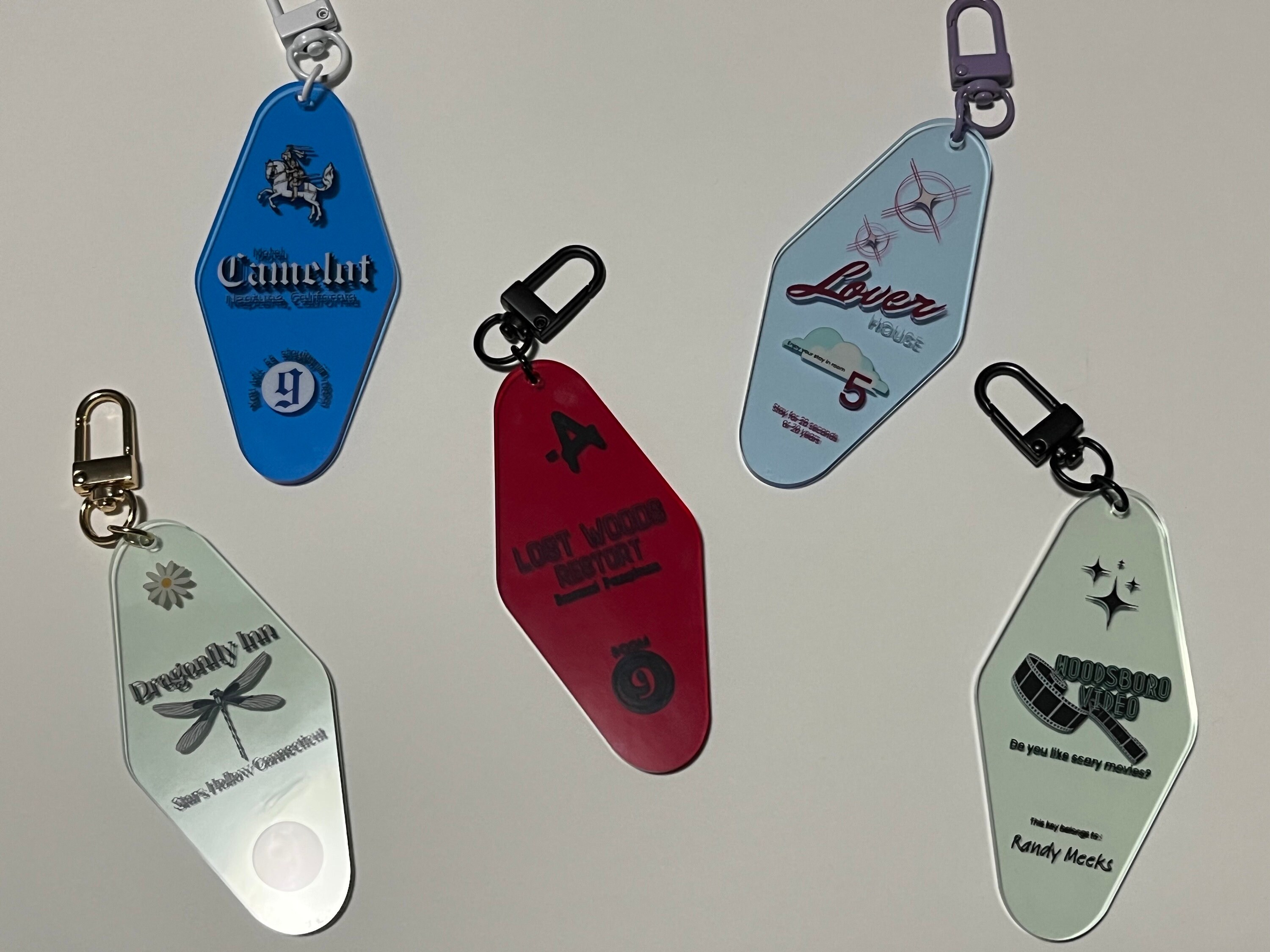 Camelot Motel Keychain - Etsy