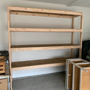 Storage Shelf Instructions - Etsy