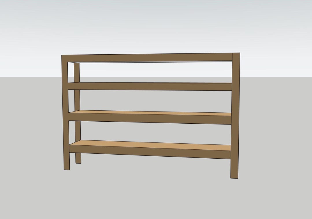Storage Shelf Plans - Etsy