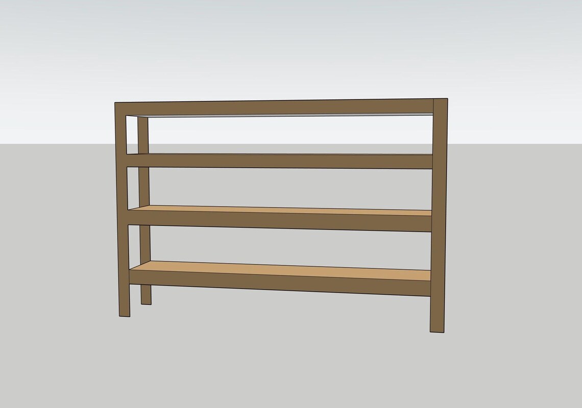 Storage Shelf Plans - Etsy