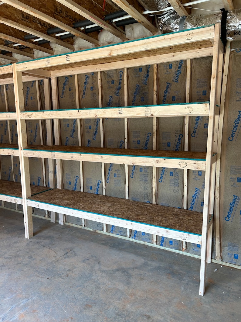 Storage Shelf Plans - Etsy