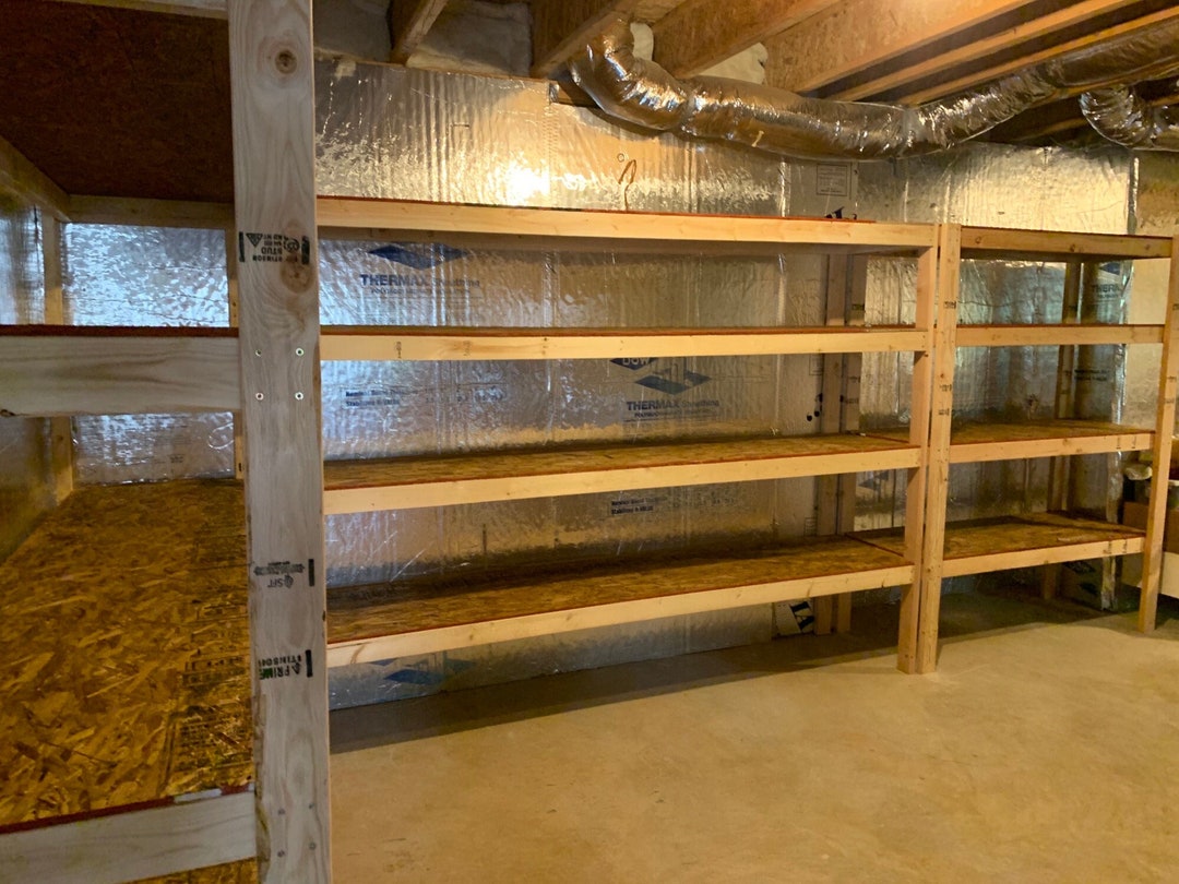 Storage Shelf Plans - Etsy