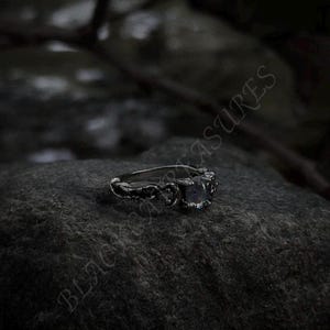 Celestial Moonstone Ring | Gothic Boho Gift, Branch Ring, Victorian ...