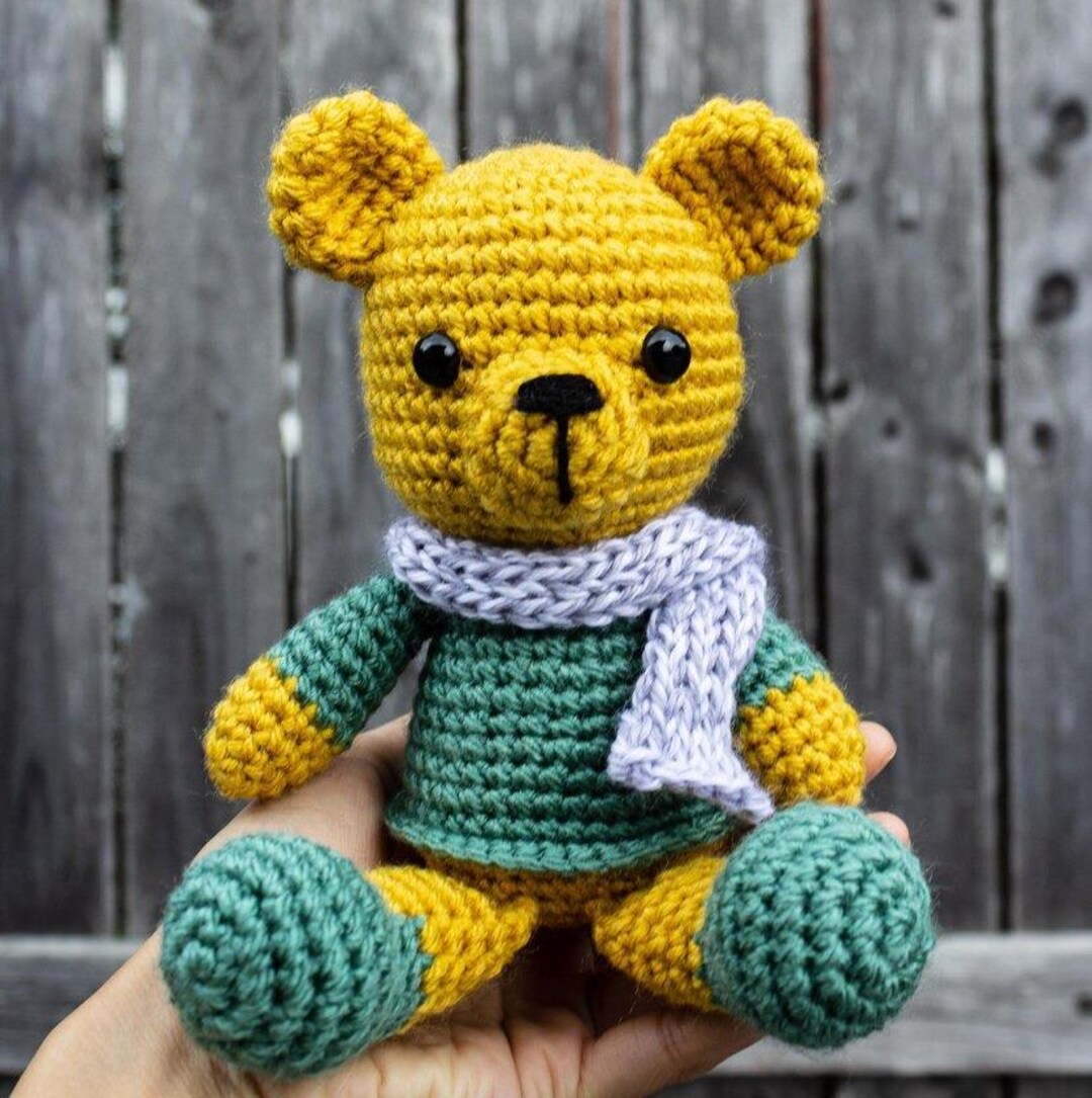 Timothy the Little Bear, Crochet Pattern, Lovely Amigurumi, Instant ...
