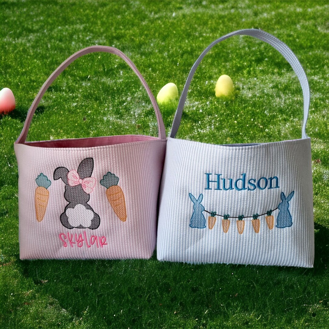 Easter Basket, Personalized Easter Basket, Monogram Easter Basket, Girls Basket, Boys Basket ...