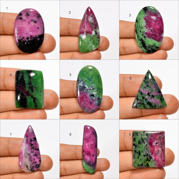 Ruby Zoisite Stone - Etsy
