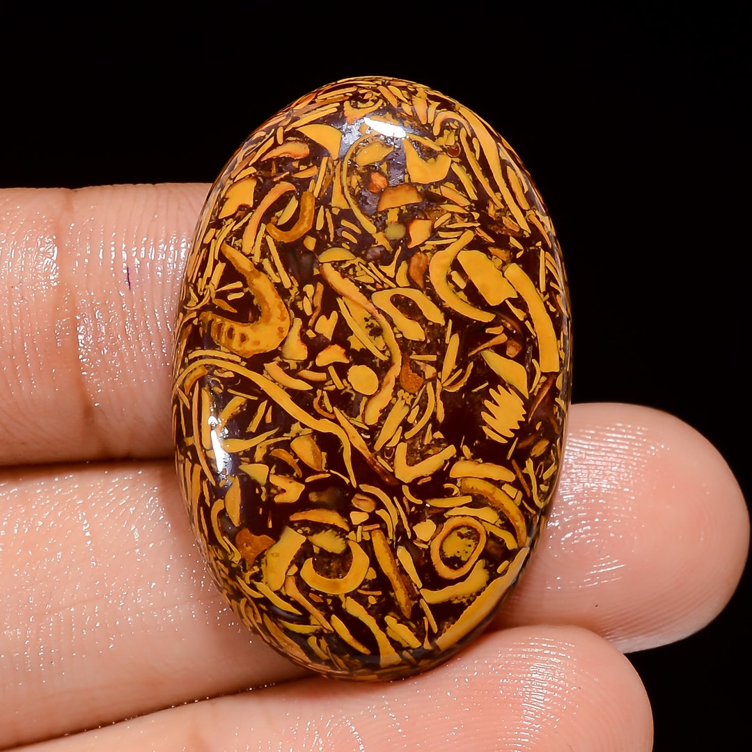 Natural Mariam Jasper Gemstone Mariam Crystal Oval Shape Crystal Mariam ...