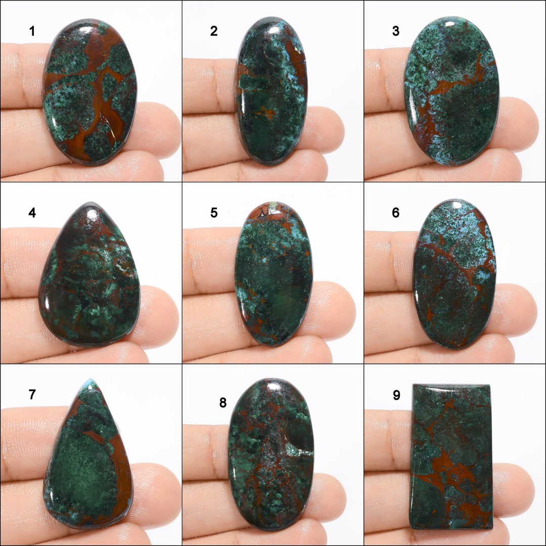 Natural Australian Malachite Cabochon Australian Malachite Crystal ...