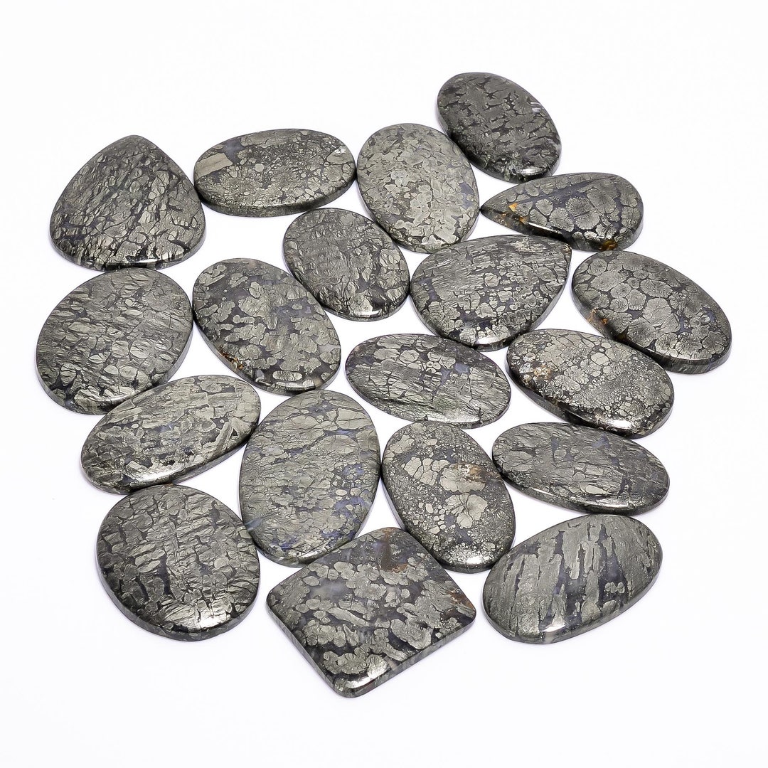 Natural Marcasite Agate Loose Gemstone Marcasite Healing Crystal Stone ...