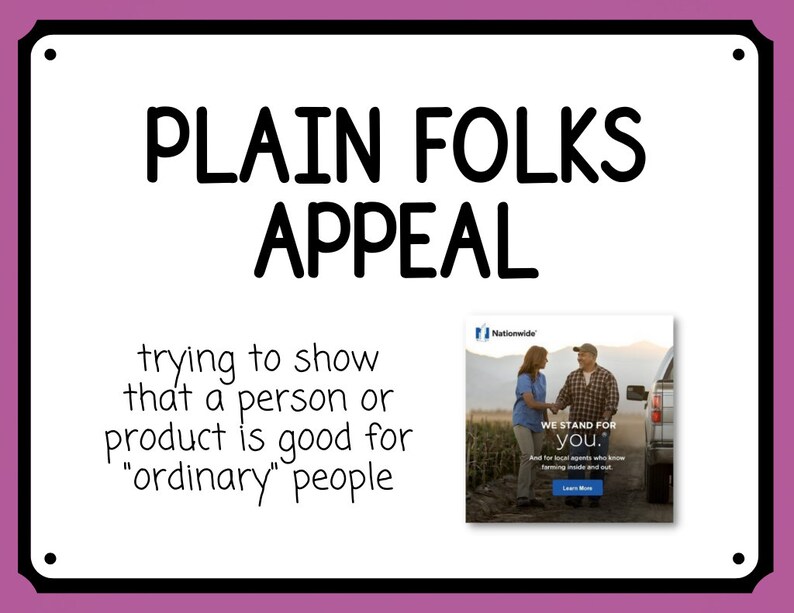 Propaganda and Persuasive Techniques Posters - Etsy