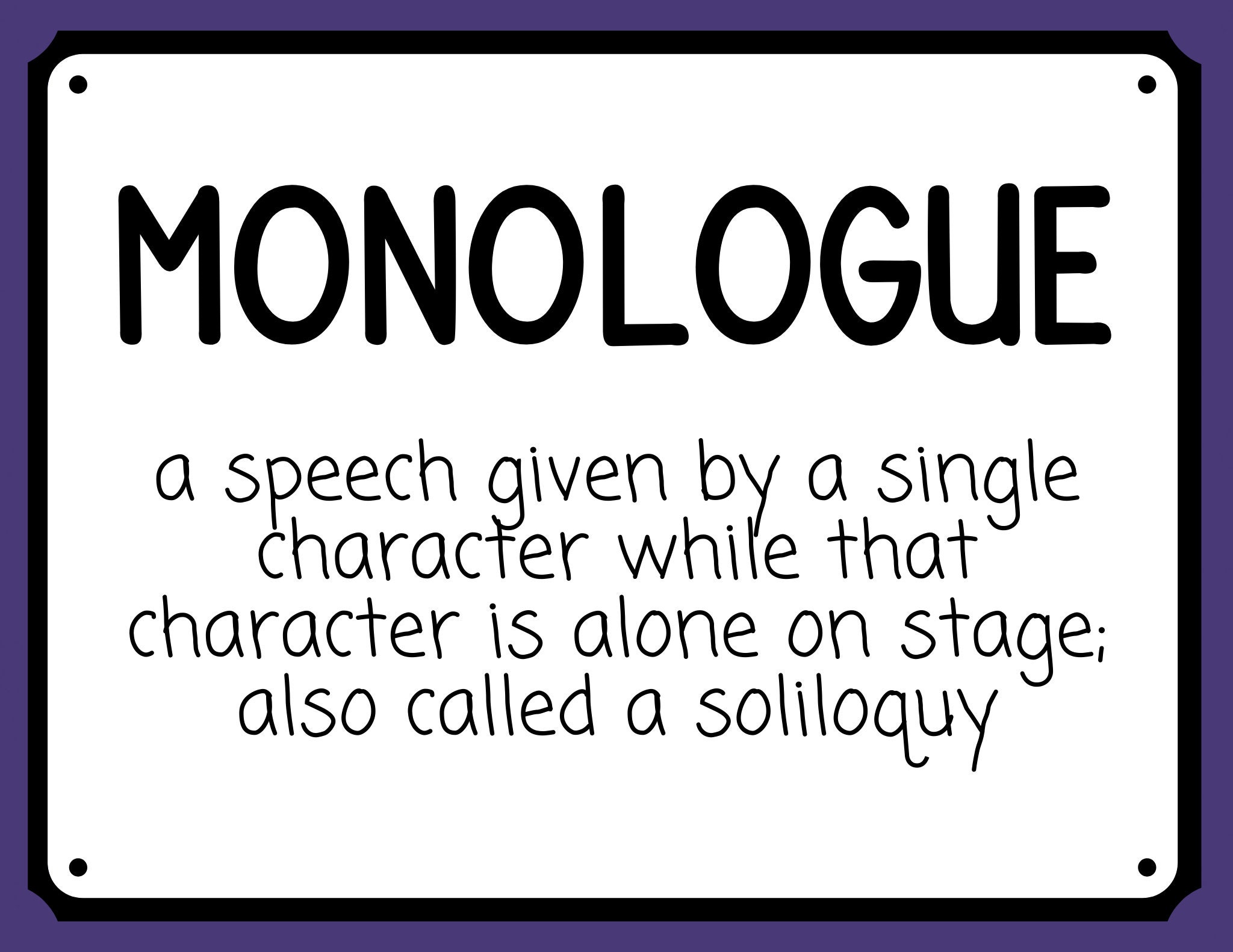 Elements of Drama Posters, Theatre Vocabulary Bulletin Board Signs ...