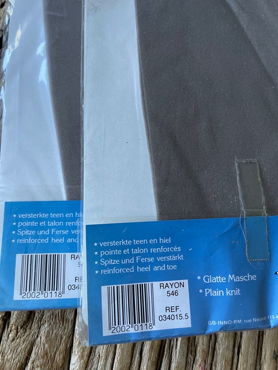 Vintage Nylon Stockings RHT Stockings GB Amalfi Gray - Gem