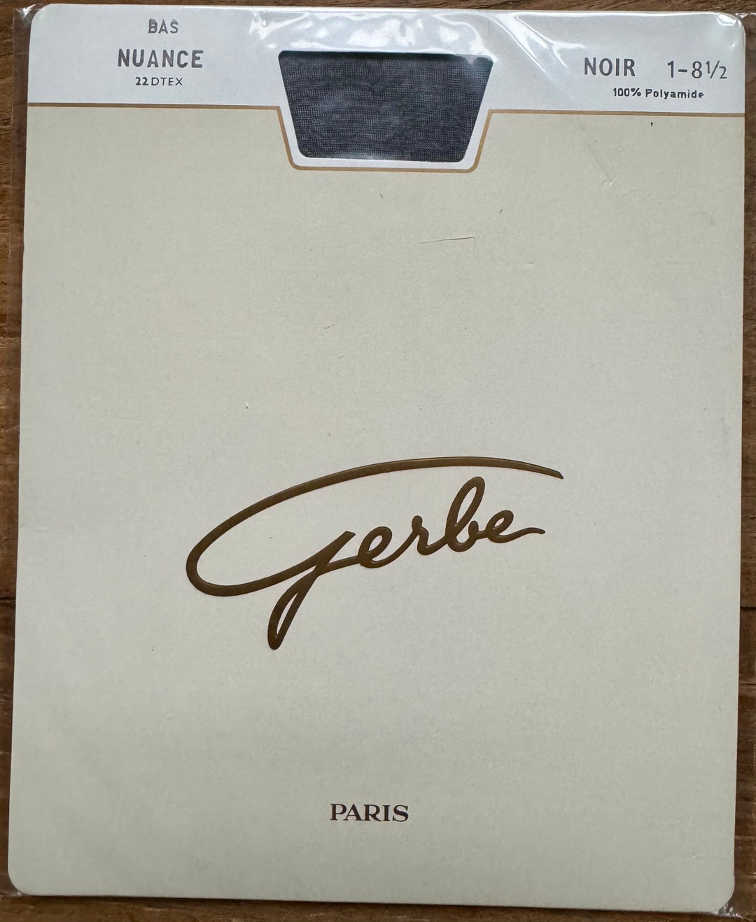 Vintage Black 100% Nylon RHT Stockings Gerbe Nuance - Etsy UK