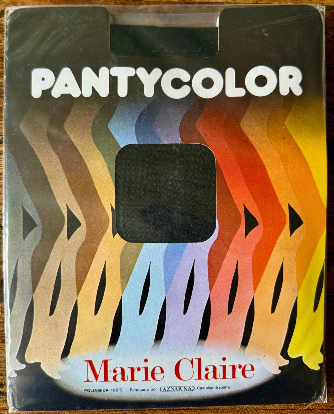 Nylonowe rajstopy Marie Claire w stylu vintage - Etsy Polska