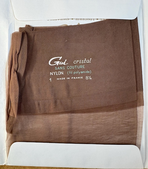 Bas Nylon Vintage RHT Exceptionnels Stockings GUI Par… - Gem