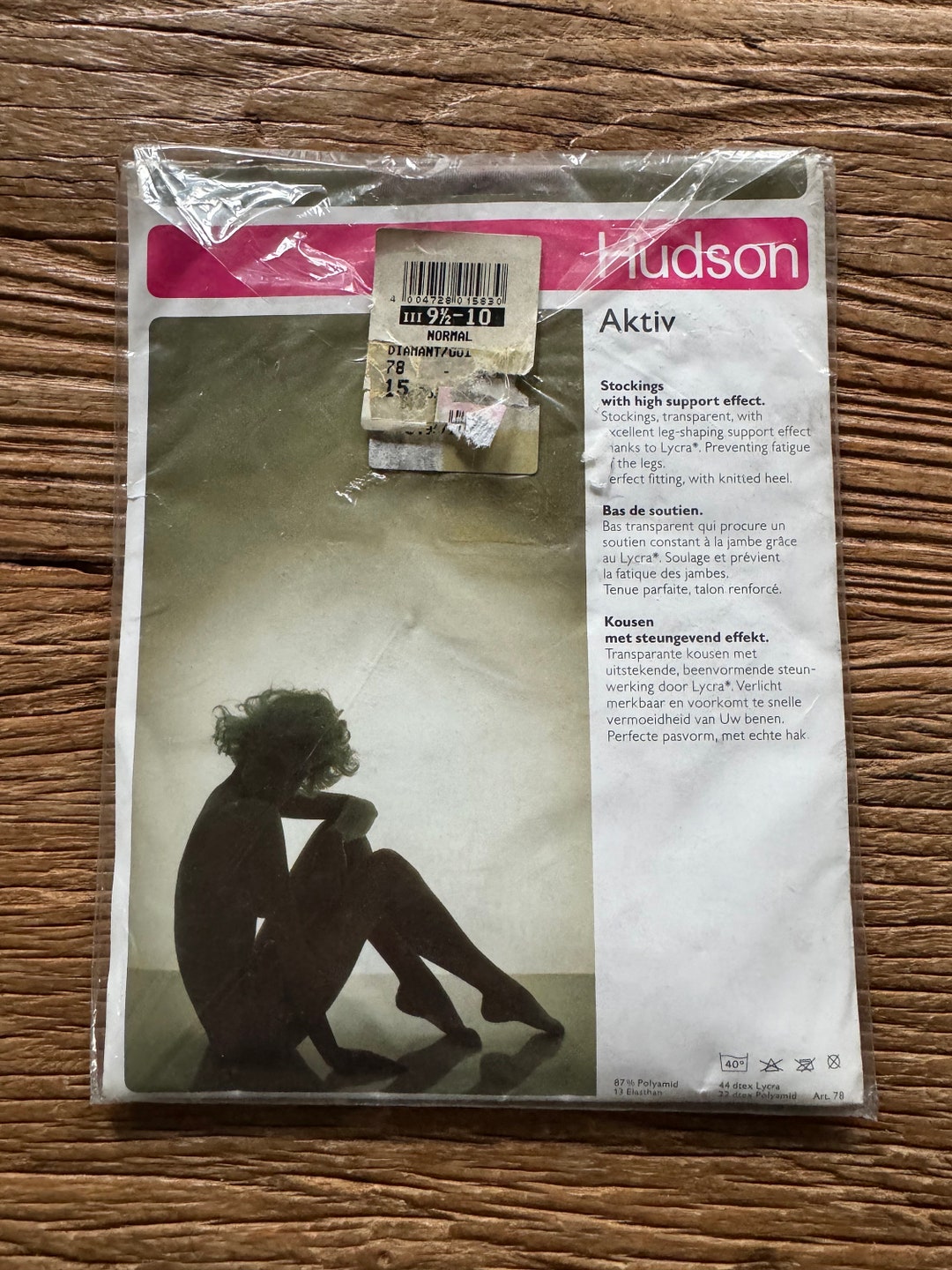 Vintage Gray Nylon Stockings RHT Stockings Hudson - Etsy