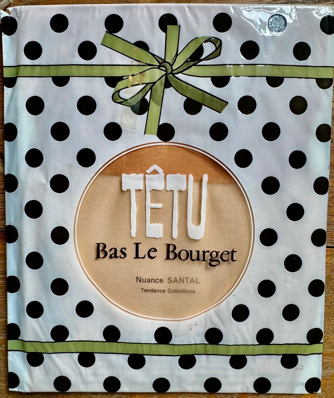 Vintage RHT Brown Nylon Stockings Têtu Le Bourget - Etsy