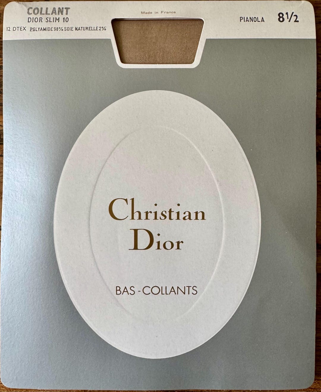 RHT Nylon Tights Vintage Pantyhose Christian Dior Brown - Etsy
