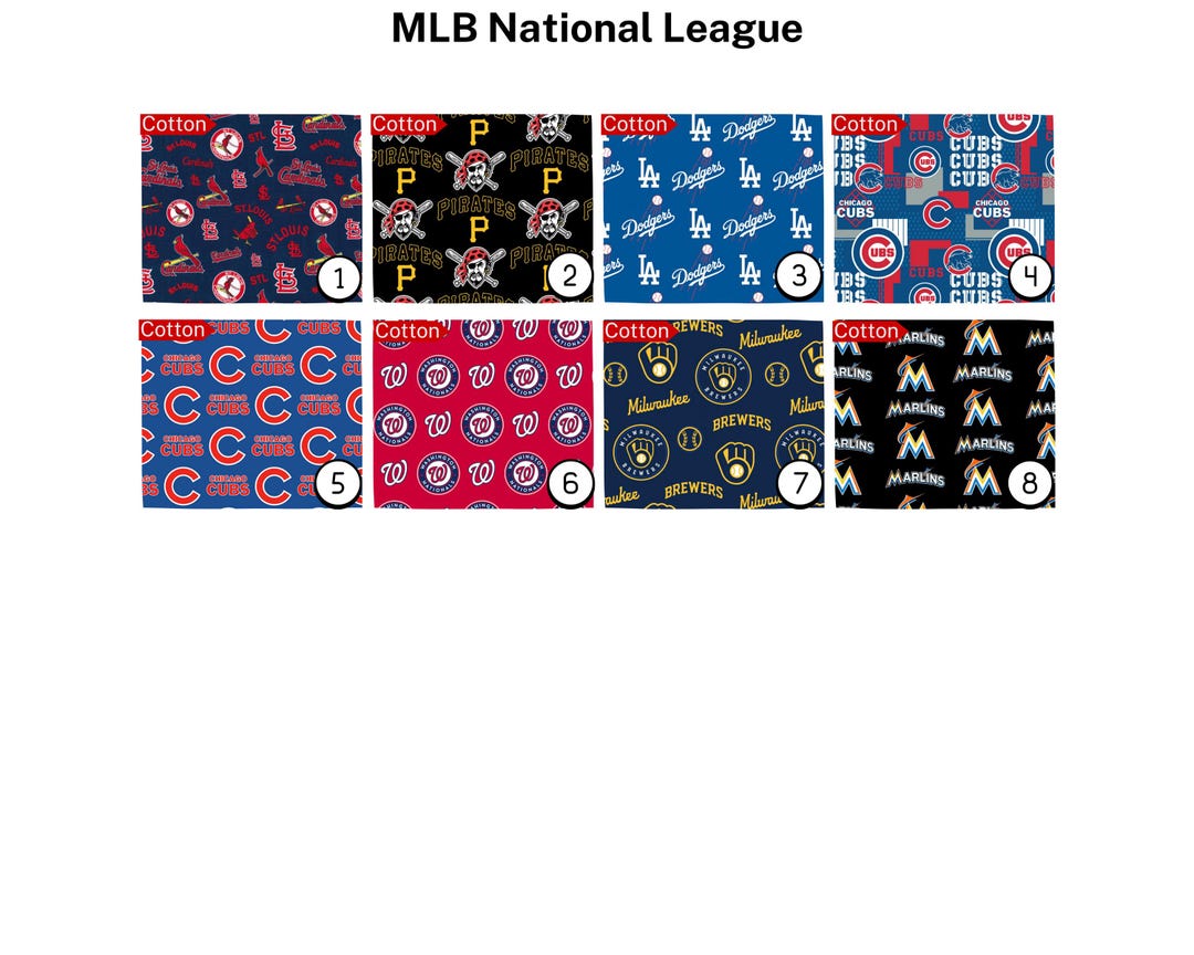 Major League Baseball Fabric by the Yard - Durable and Versatile ...