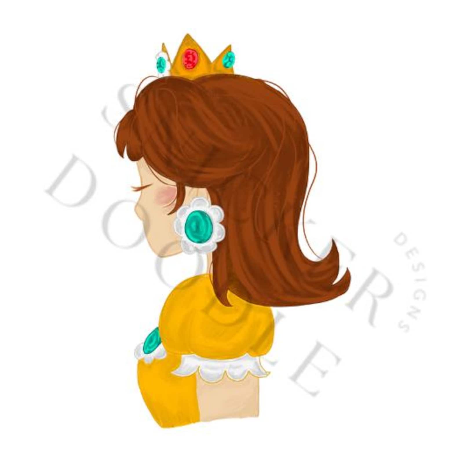 Princess Daisy Fan Art - Etsy